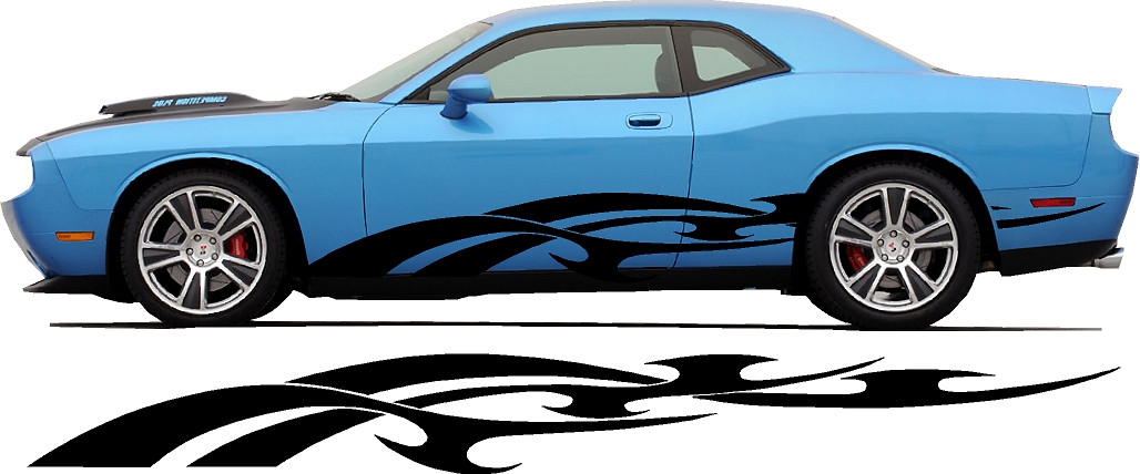 Side Vehicle Graphic 3548 - DecalMonster.com