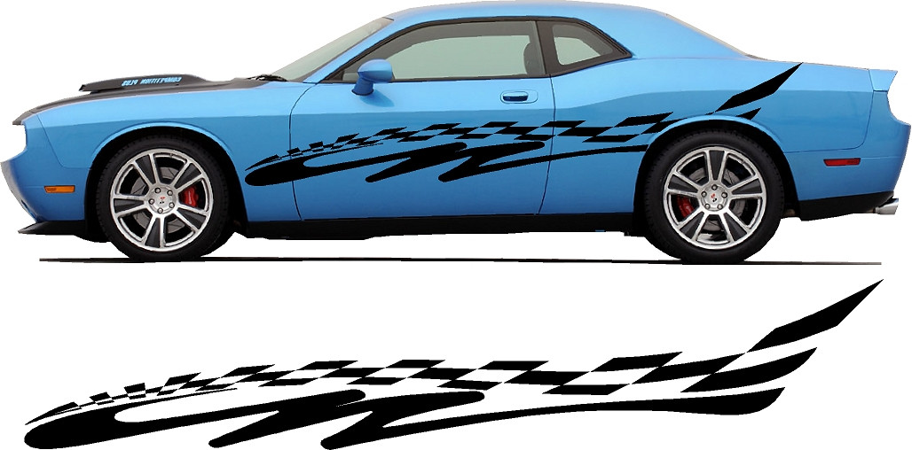 Side Vehicle Graphic 3573 - DecalMonster.com