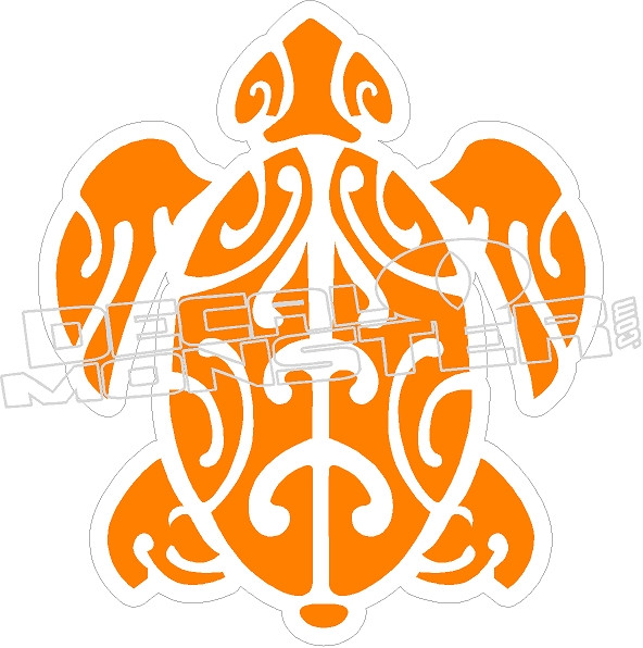 Turtle Tribal 1 Decal - DecalMonster.com