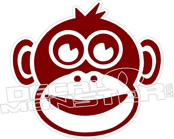 Monkey Decal - DecalMonster.com