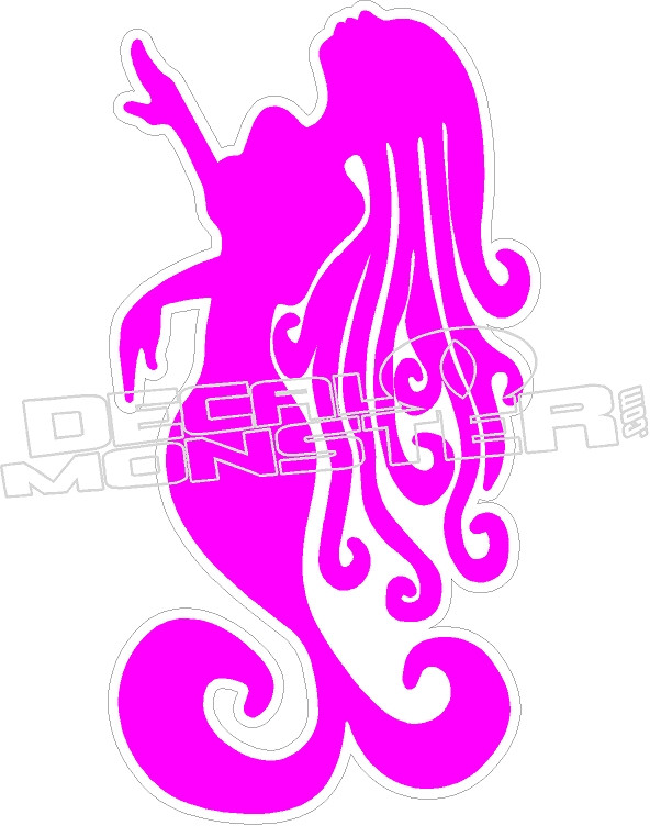 Mermaid Mythical Decal - DecalMonster.com