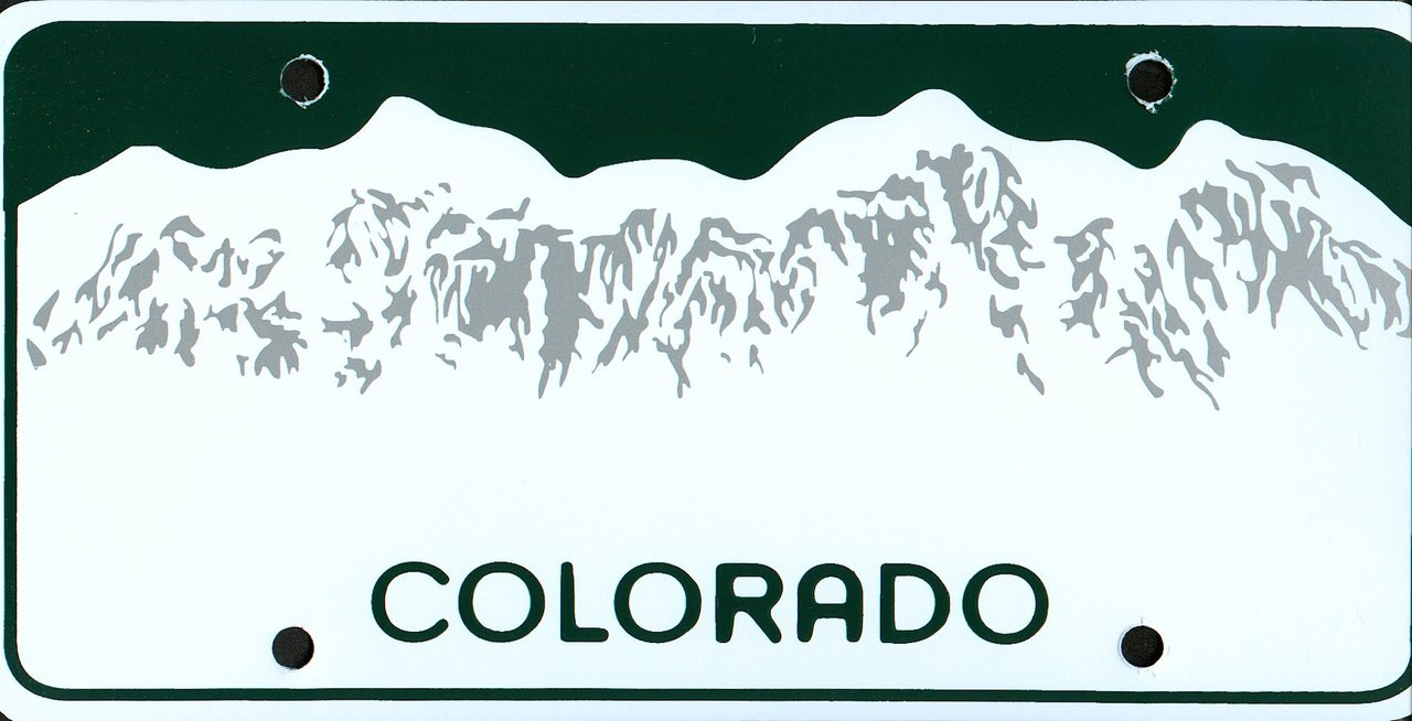 Colorado State Auto Plate DecalMonster colorado-state-auto-plate-decalmonster