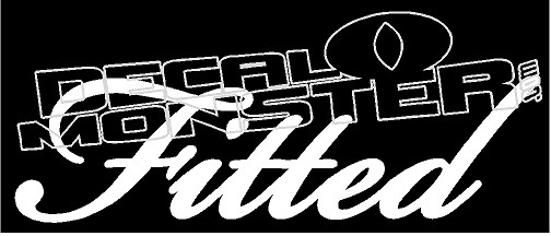 Fitted Decal Sticker - DecalMonster.com