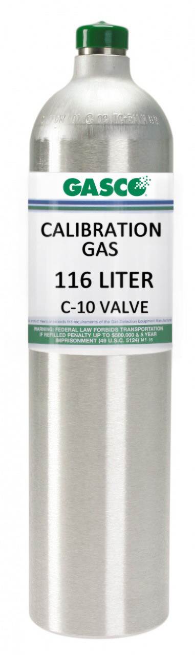 Methane Calibration Gas CH4 2600 PPM Balance Nitrogen in a 116 Liter ...
