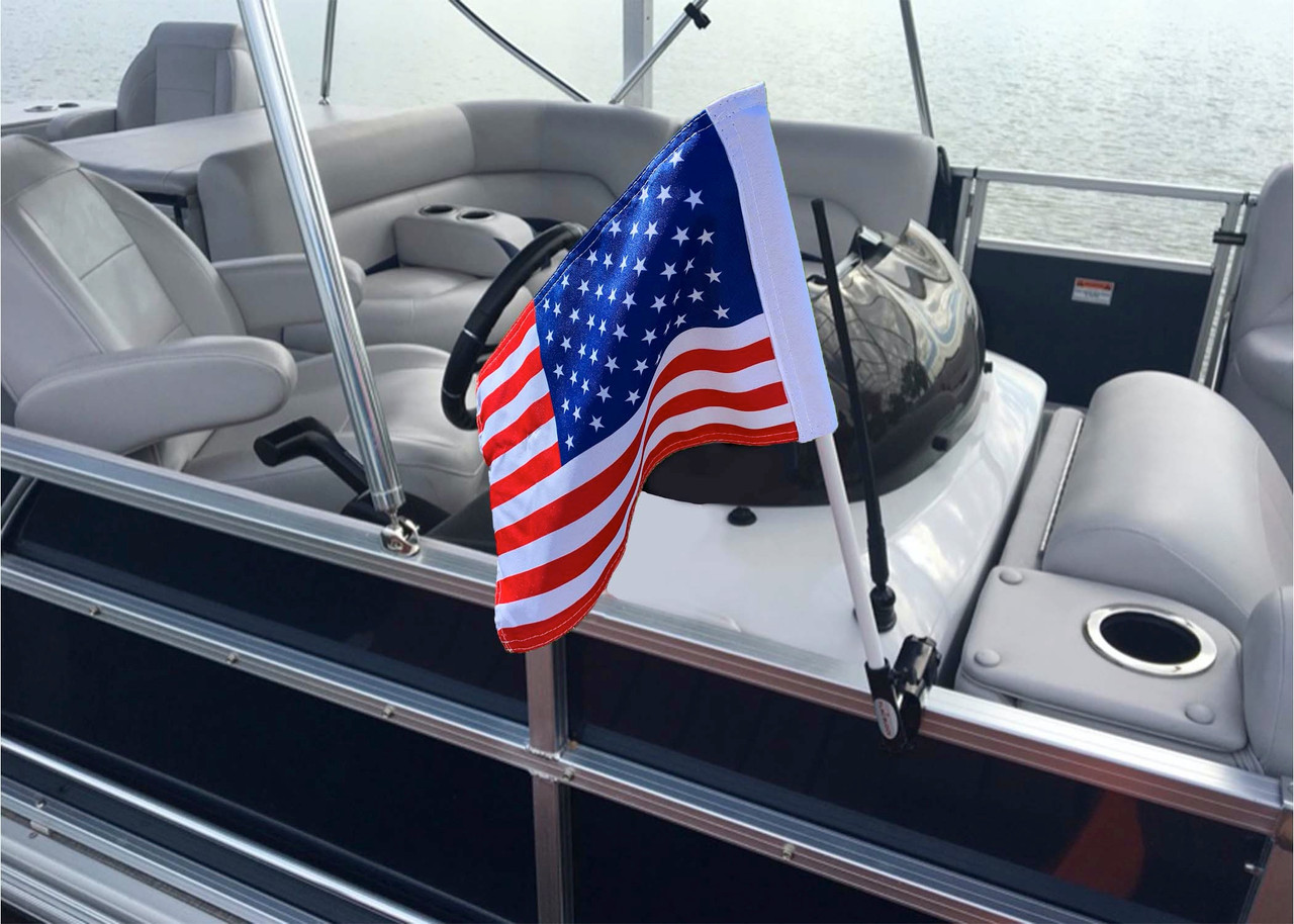 Pontoon Flag FREE SHIPPING Custom Boat Flag Toys & Games Sports ...