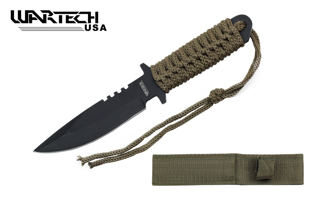 7" Military Tactical Fixed Blade Boot Knife w/ Sheath Hunting Combat