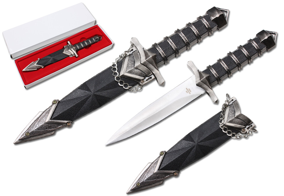 Dark Assassin Dagger With Sheath