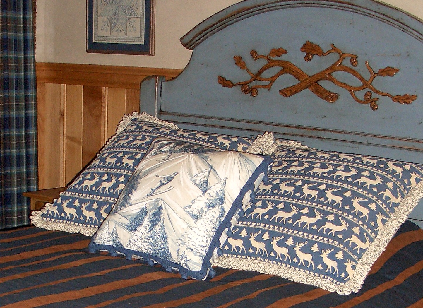Rustic pillows for cabins, lodges and mountain homes