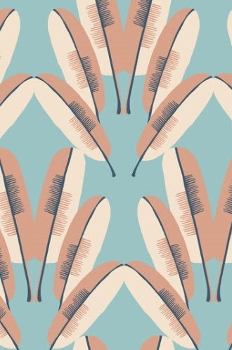 Rustic wallpaper for cabins | Native American Feather