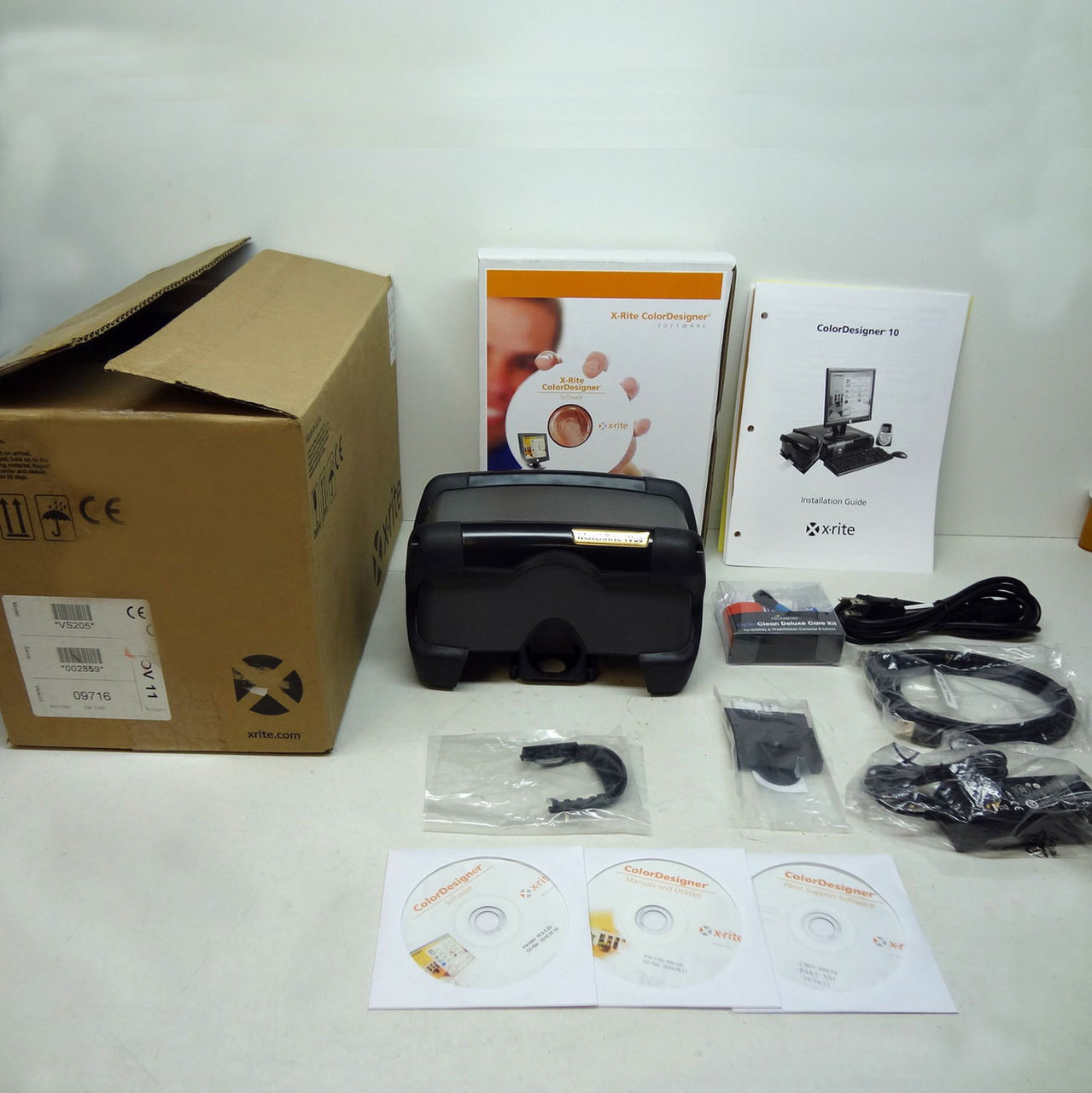 X-Rite iVue VS205 MatchRite Spectrophotometer Paint Matching w ...