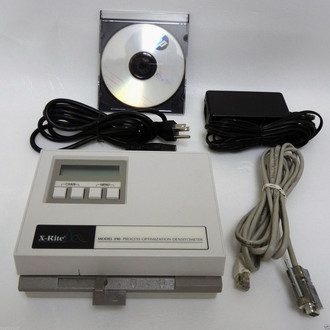 X-Rite 390 Process Optimization Densitometer USB iterface Manual Power ...