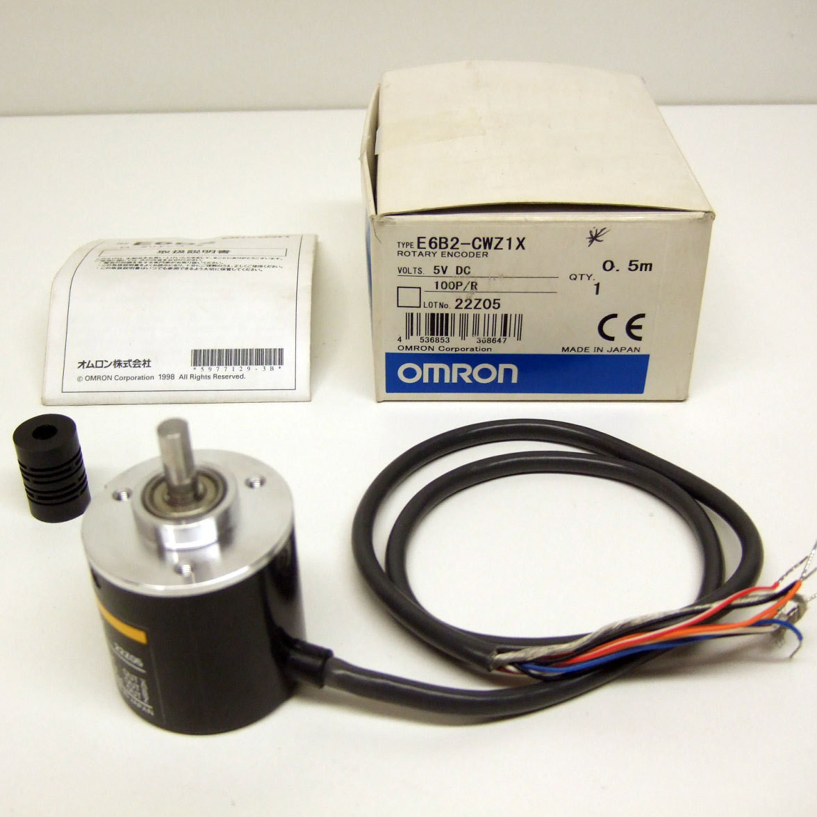 Omron E6B2-CWZ1X 100PR05M ROTARY ENCODER E6B2CWZ1X100PR05M NEW ...