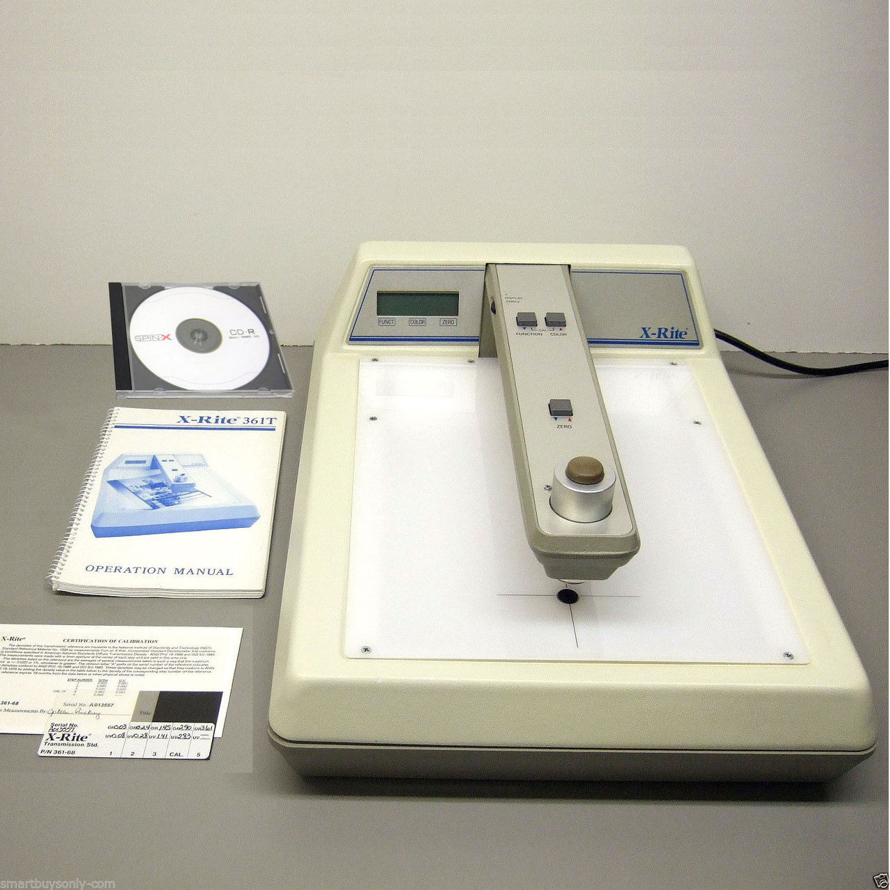 X-rite 361T Transmission Densitometer Table top Excellent Condition ...