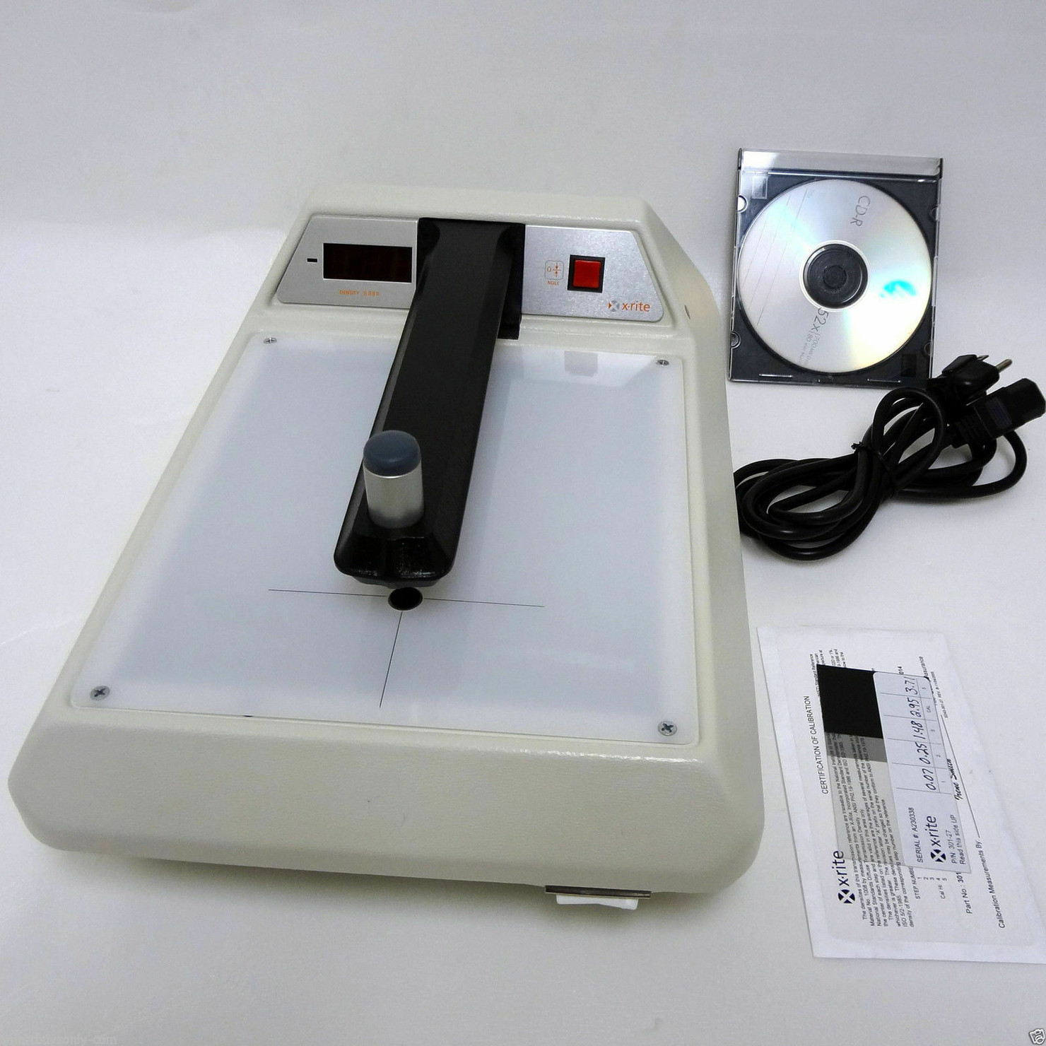 X-rite 301 Transmission Densitometer Calib Strip 301-27 manual Latest ...
