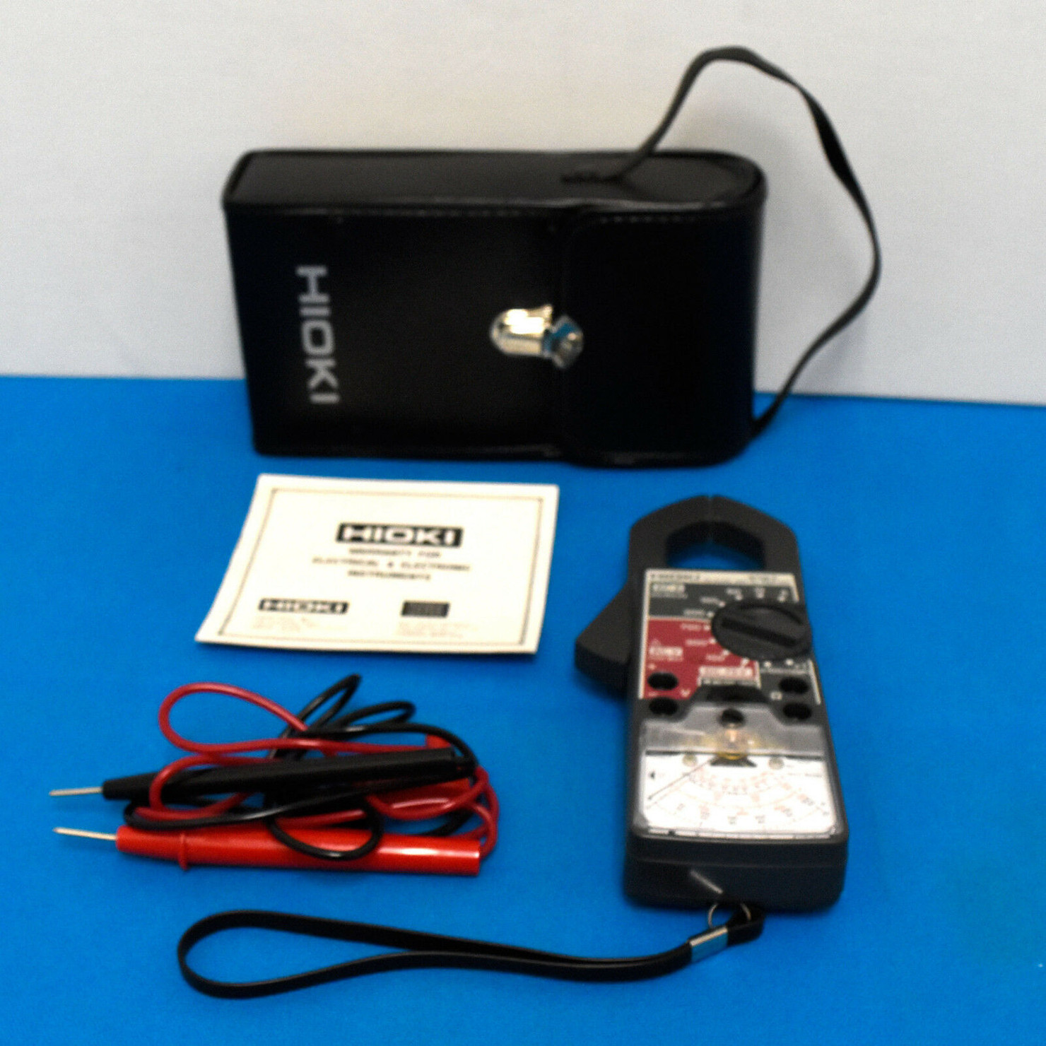 Hioki 3127 Clamp on Hi Tester with Carrying Case and Instructions Card ...