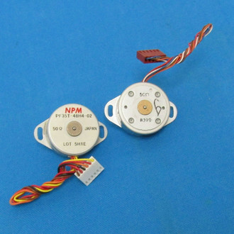 Nippon (NPM) PF35T-48H4-02 Stepper 5V Motor 50 Ohm - 48 Steps {Lot of 2 ...