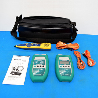 Microtest SimpliFiber T8006A Fiber Source, ST Meter, IntelliTone 100 ...