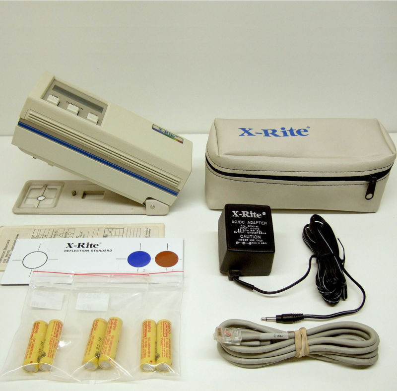 X-Rite 958 MatchRite Color match Sectrophotometer Excellent Condition ...