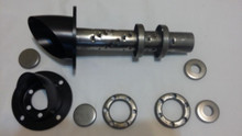3.5" Round Flange Lake Header Mufflers Wit Turnouts Kit (Pair) - Car ...