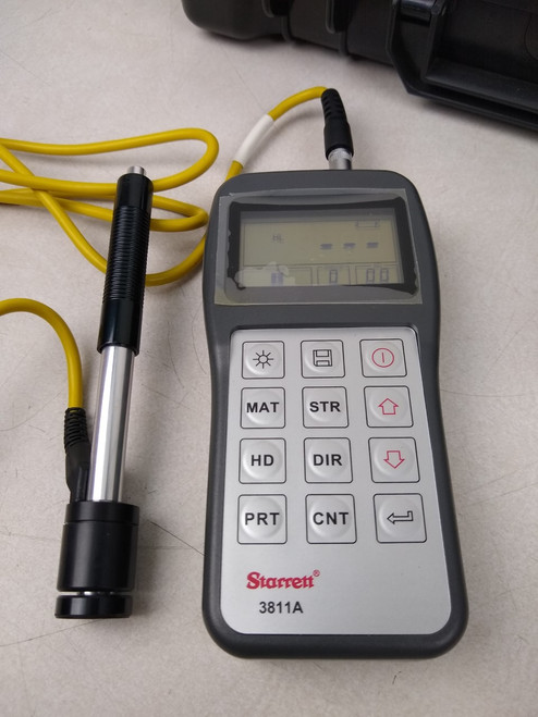 3811A Starrett Portable Hardness Tester Used - Brystar Metrology Tools