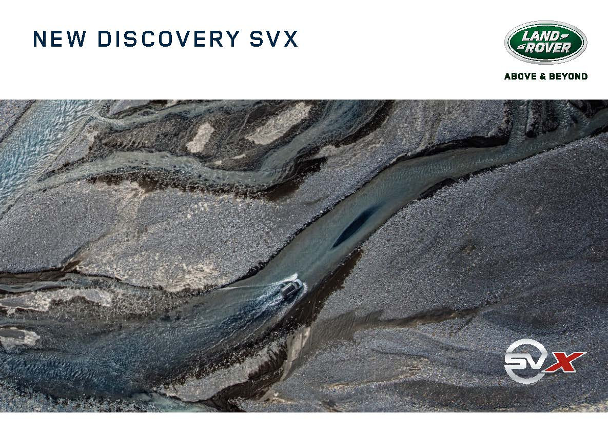 Sales Brochure - 2018 Land Rover Discovery SVR (Land Rover_US Discovery ...