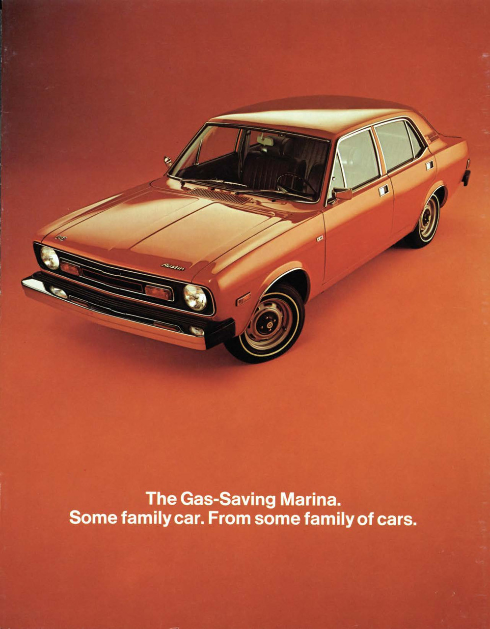Sales Brochure - 1974 Austin Marina (500M-3/74) - Original Technical ...