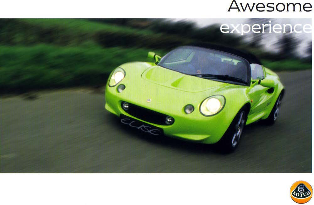 Sales Brochure - 2000 Lotus Elise 160 (Lotus_int Elise_2000-160 ...