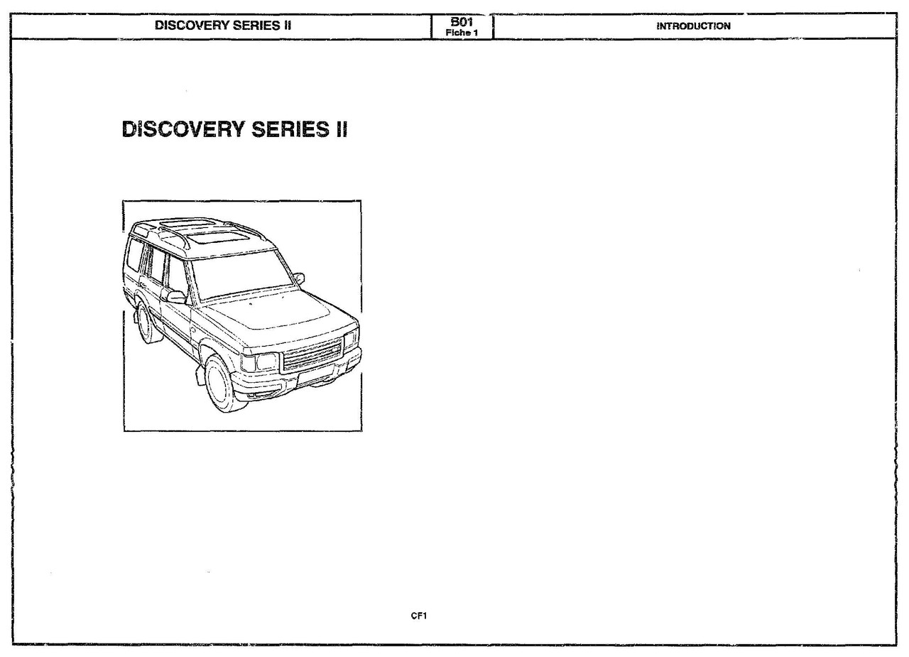 Parts Fiche - Land Rover Discovery Series II 1999 to 2004 North America ...