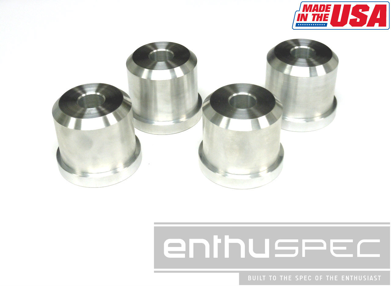 Enthuspec Nissan 240sx S13/S14 Solid Rear Subframe Risers - 240sxmotoring