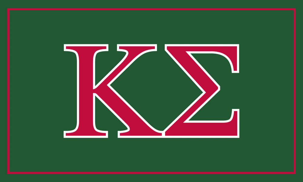 Kappa Sigma Fraternity Flag-Greek Letters-Green - Brothers and Sisters ...