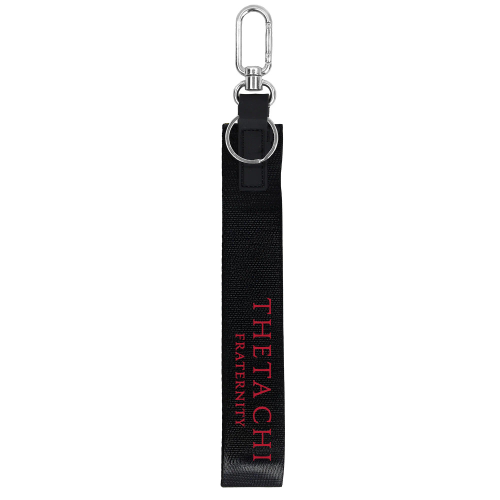 Theta Chi Fraternity Keychain- Hands-Free Wristlet Lanyard