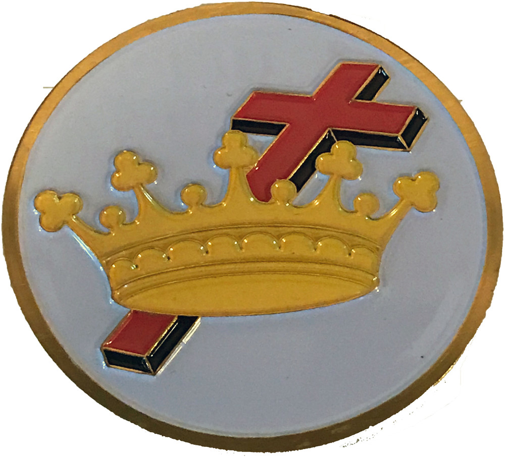 Order of the Eastern Star Crown and Cross Car Emblem - Brothers and ...