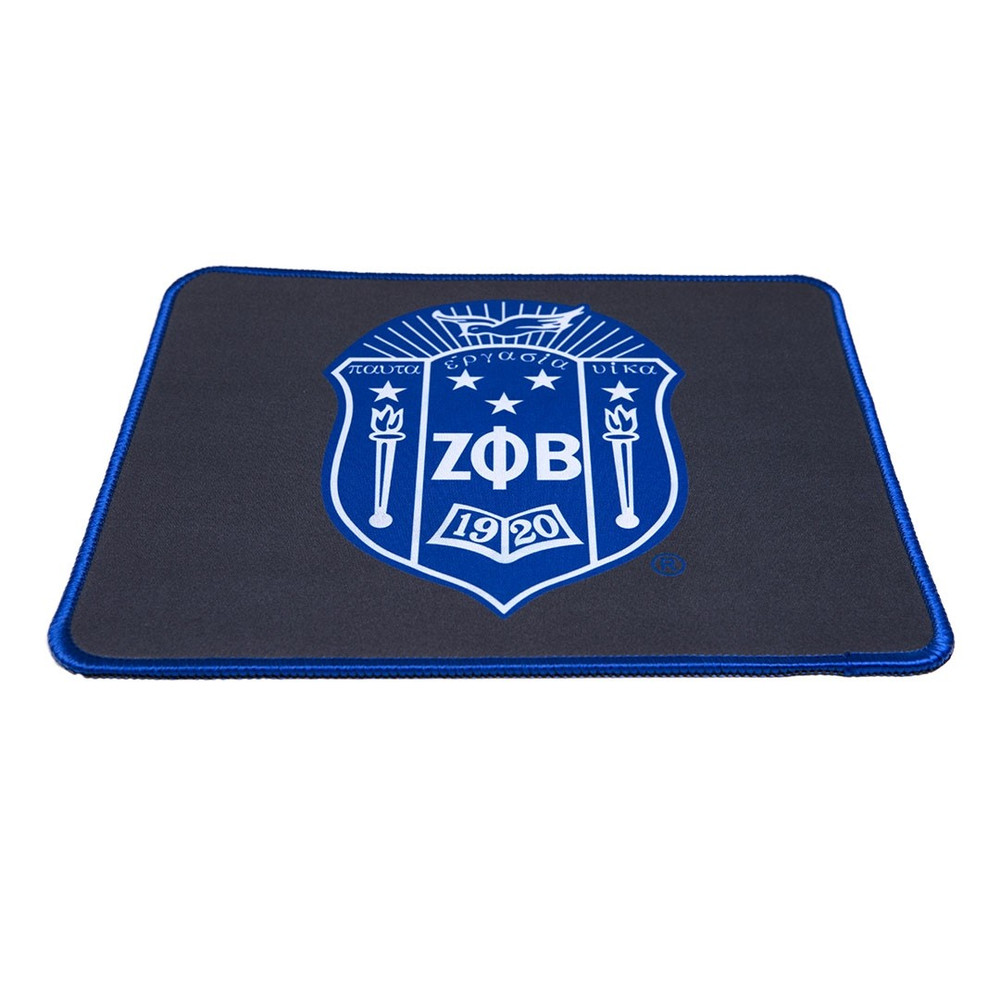 Zeta Phi Beta Sorority Mousepad Shield Brothers And Sisters Greek Store