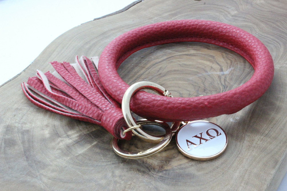 Alpha Chi Omega Sorority Bangle Keychain - Brothers and Sisters' Greek ...