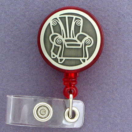 Cozy Chair Retractable ID Badge Holders | Kyle Design