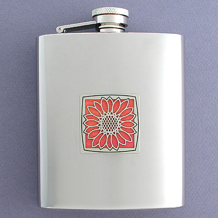 Flower Flasks 8 Oz. Stainless Steel | Kyle Design