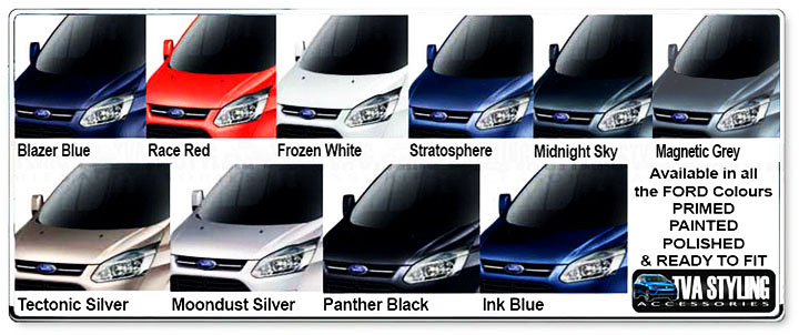 Ford Transit Custom Tailgate Spoiler | Rear Spoiler Painted MAGNETIC GREY