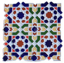 Moroccan Ceramic Wall Fez Tile from Badia Design Inc.