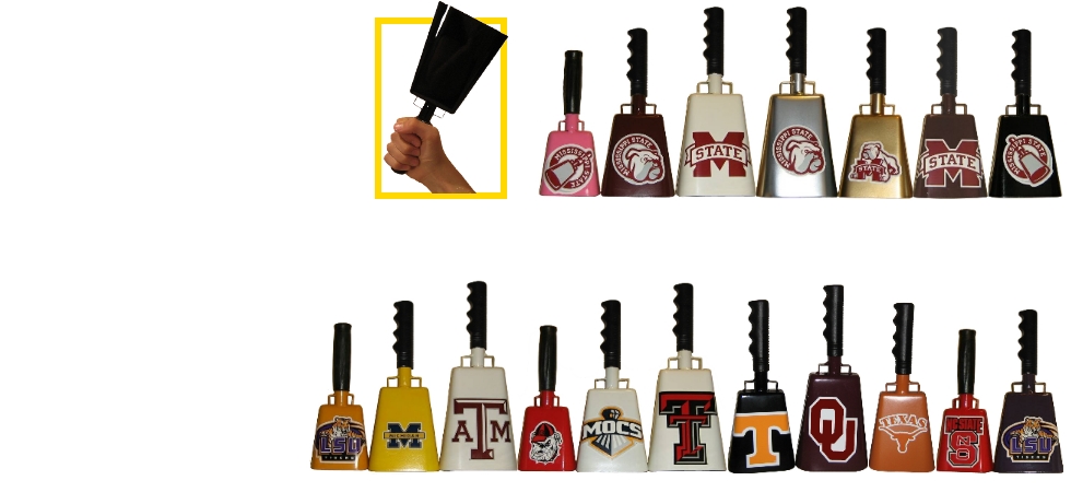Cowbells with Handles for Sale | Cowbell Central