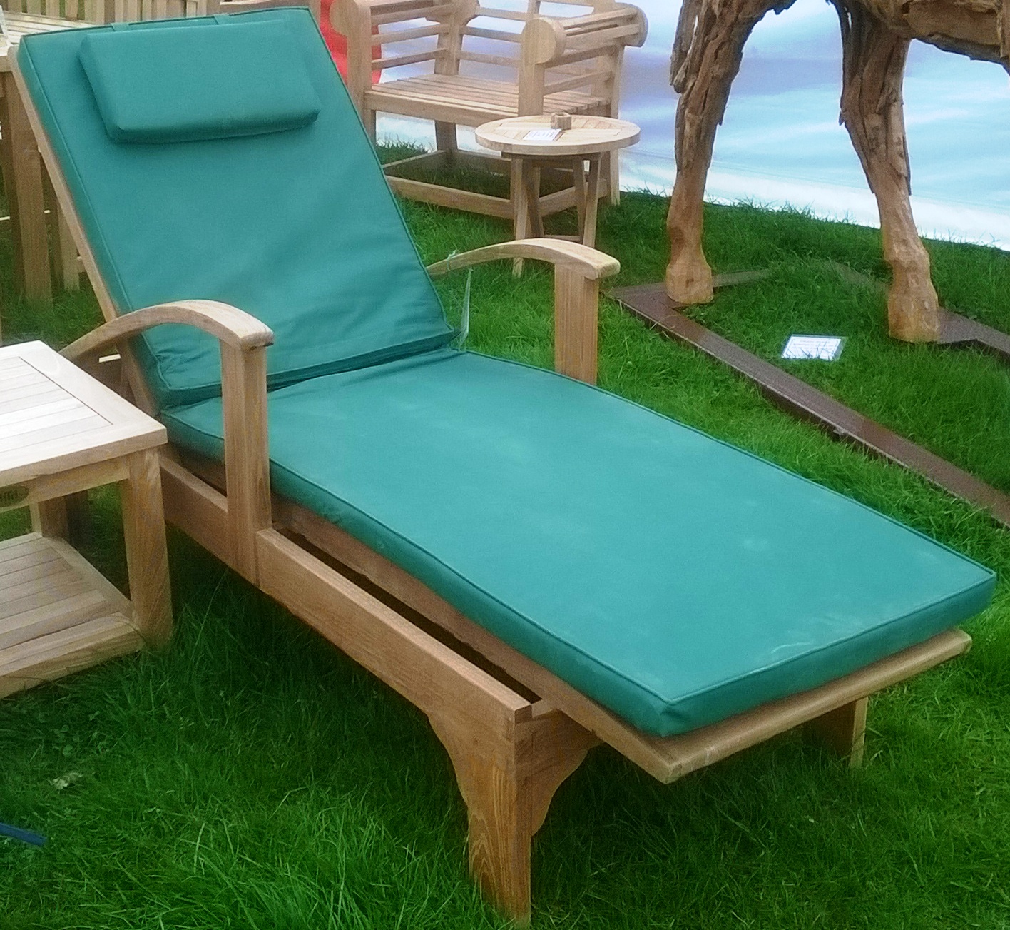 Enhance Your Tan on a Teak Lounger - Chairs and Tables UK - Teak Garden ...