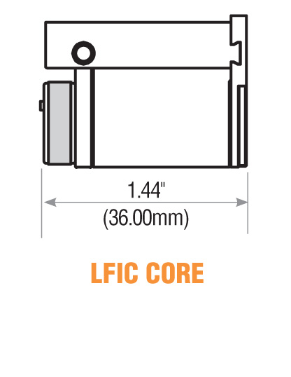 GMS Large Format IC Core - Always Affordable Locksmiths Ltd