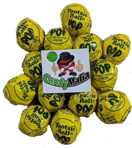 Lemon Tootsie Pops 60 pops