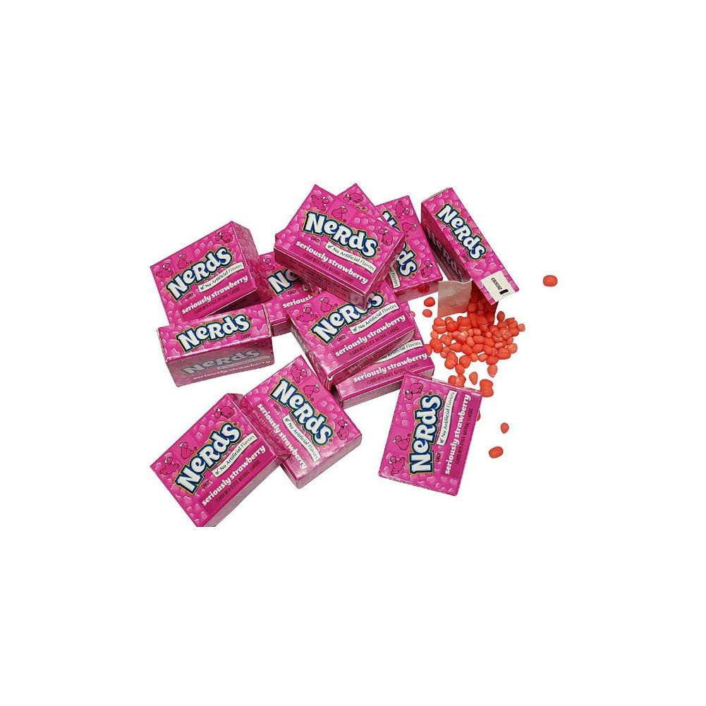 Wonka Nerds Mini Boxes Grape All Purple 7 Pounds Bulk
