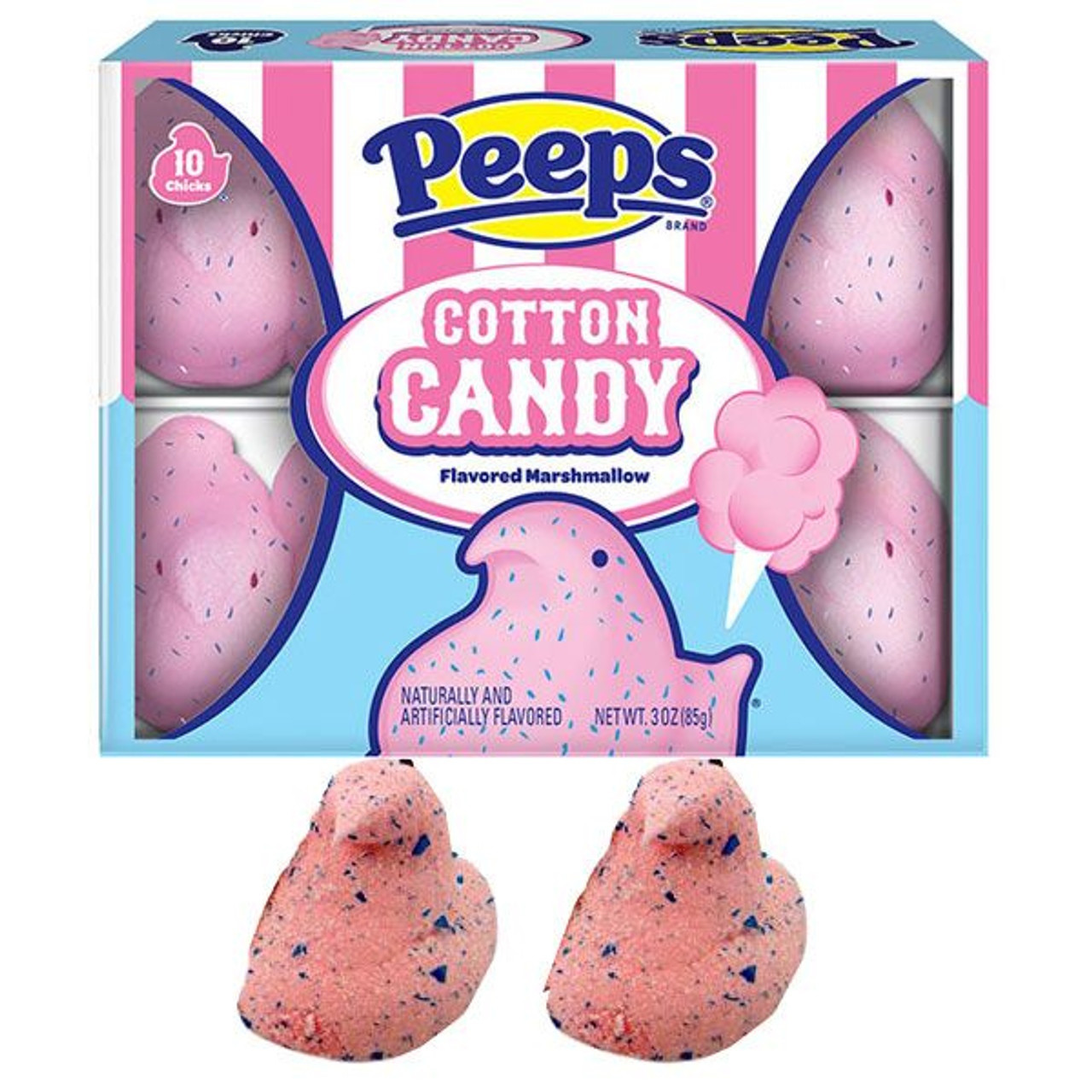 Freeze Dried Marshmallow Peeps Pink Cotton Candy Chicks