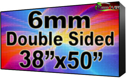 Outdoor Full Color LED Programmable Sign - Front Access - Double Sided ...