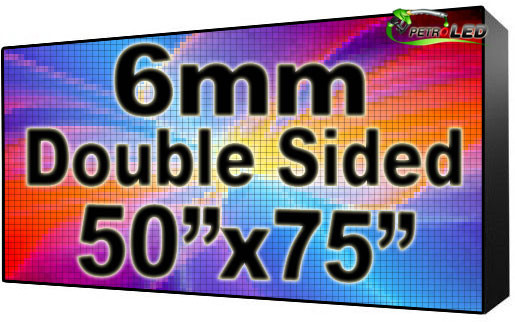 Outdoor Full Color LED Programmable Sign - Front Access - Double Sided ...