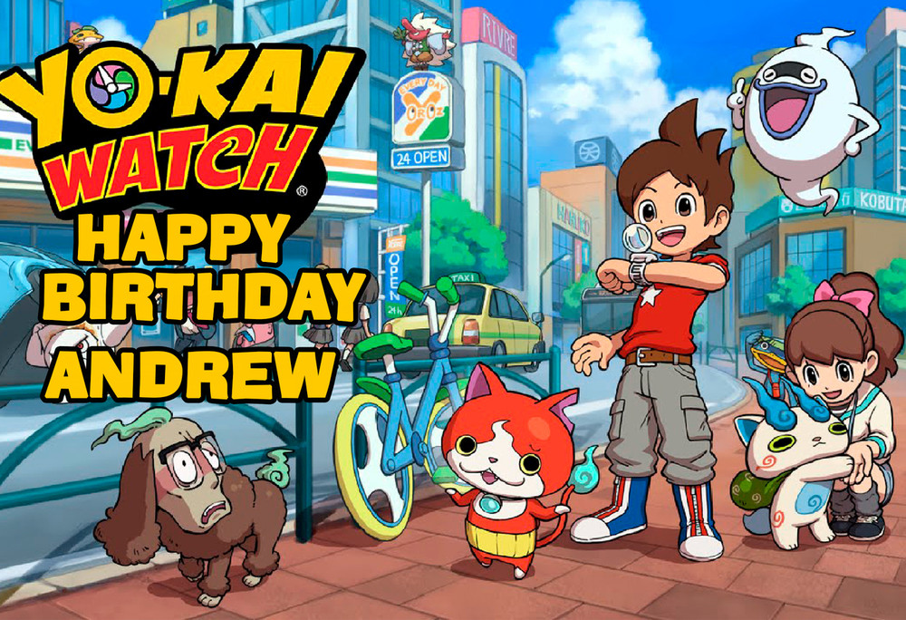 Yo Kai Watch Personalized Poster