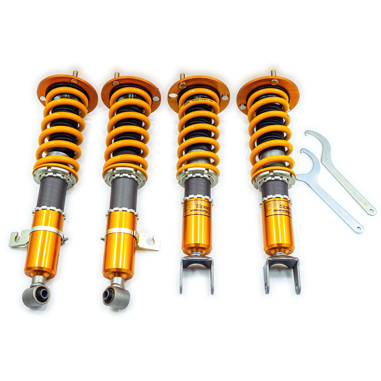 FPSpec Ohlins DFV "Long Stroke Lite" GT (10/8kg) Coilover Kit (FD3S RX ...