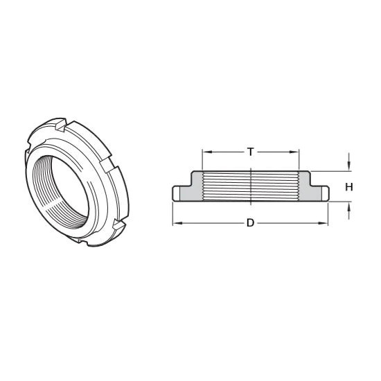 Threaded Lower Spring Perch (60mm) - SakeBomb Garage LLC