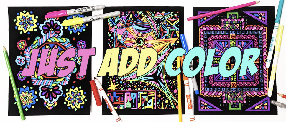 Fuzzy Velvet Posters To Color & Giant Coloring Posters | Stuff2Color